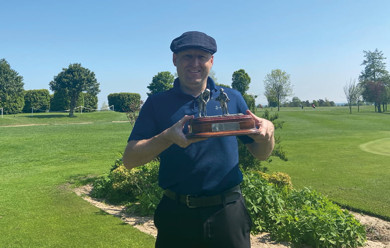 Gascoigne Completes Hickory Hat Trick Newcastle United Golf Club