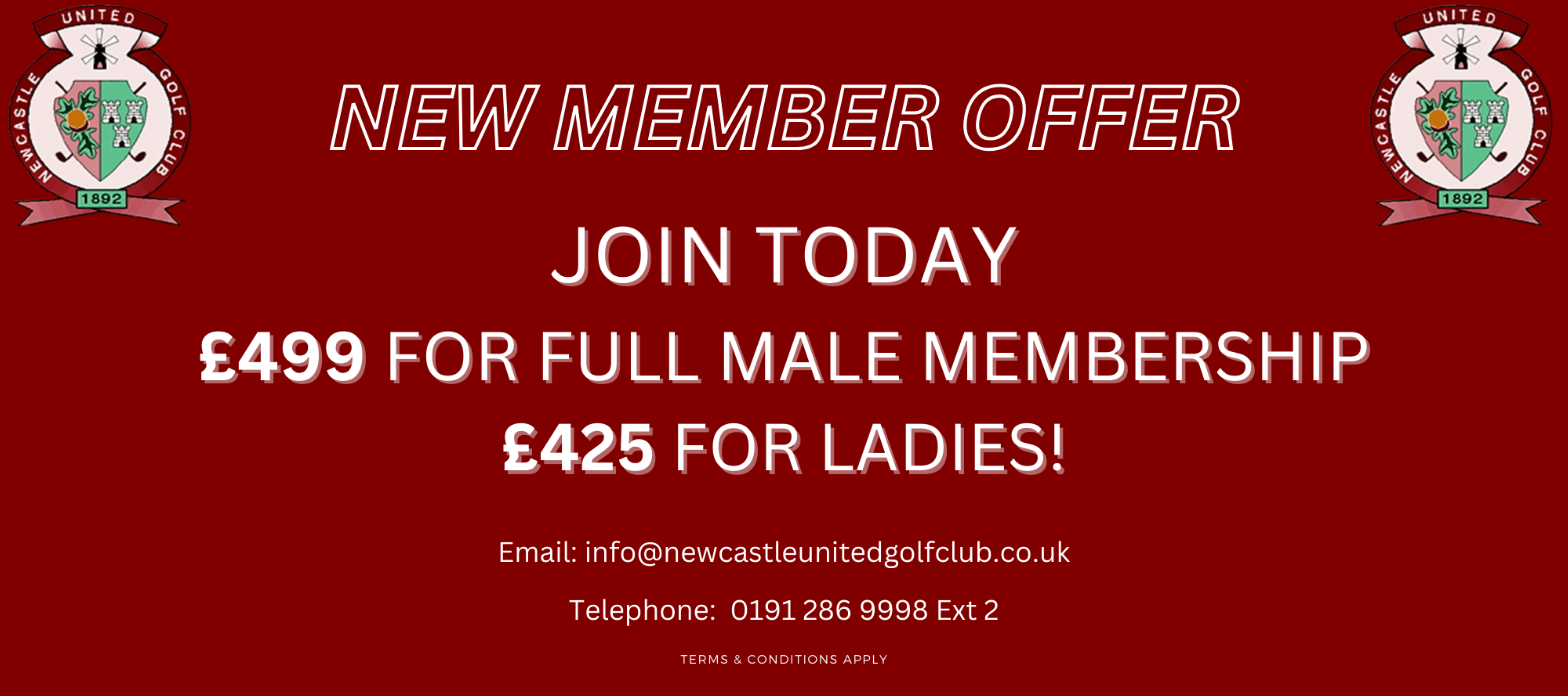 Home - Newcastle United Golf Club